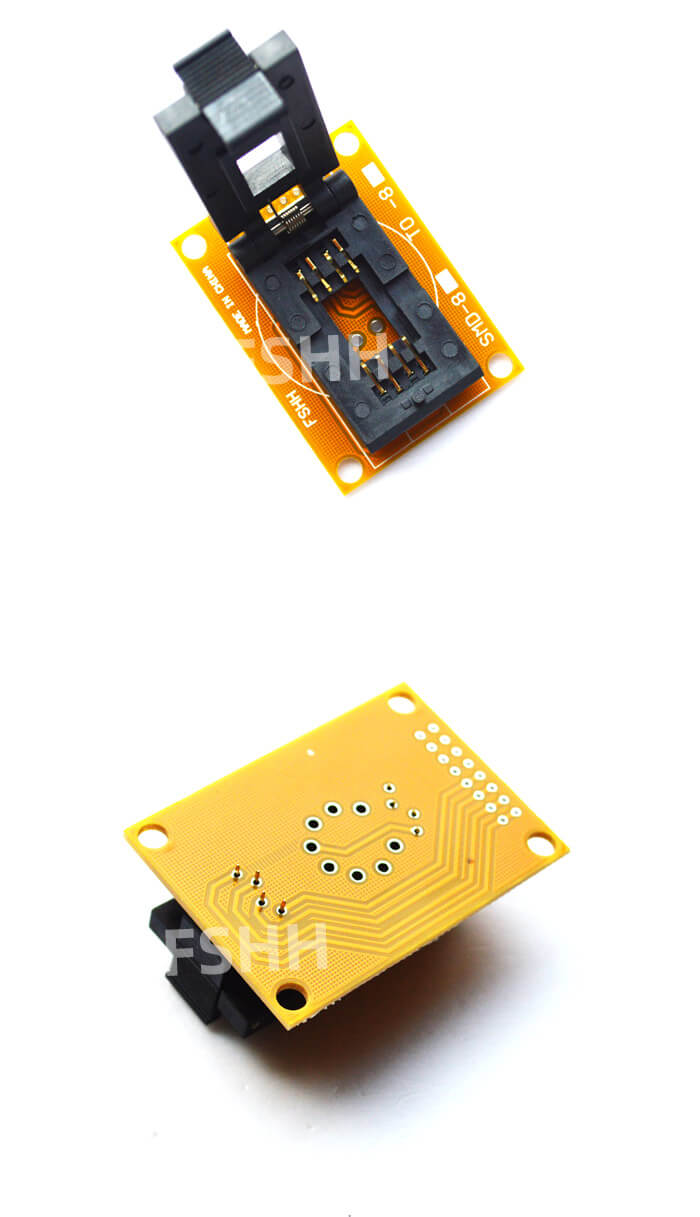 Clamshell SND-05 Test Socket SND05 SND10 Socket Aging Test Sockets With ...