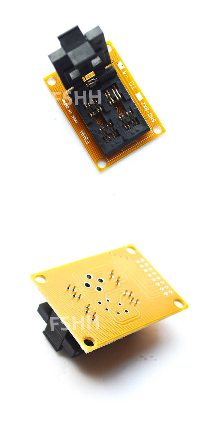 Clamshell SND-05 Test Socket SND05 SND10 Socket Aging Test Sockets With ...
