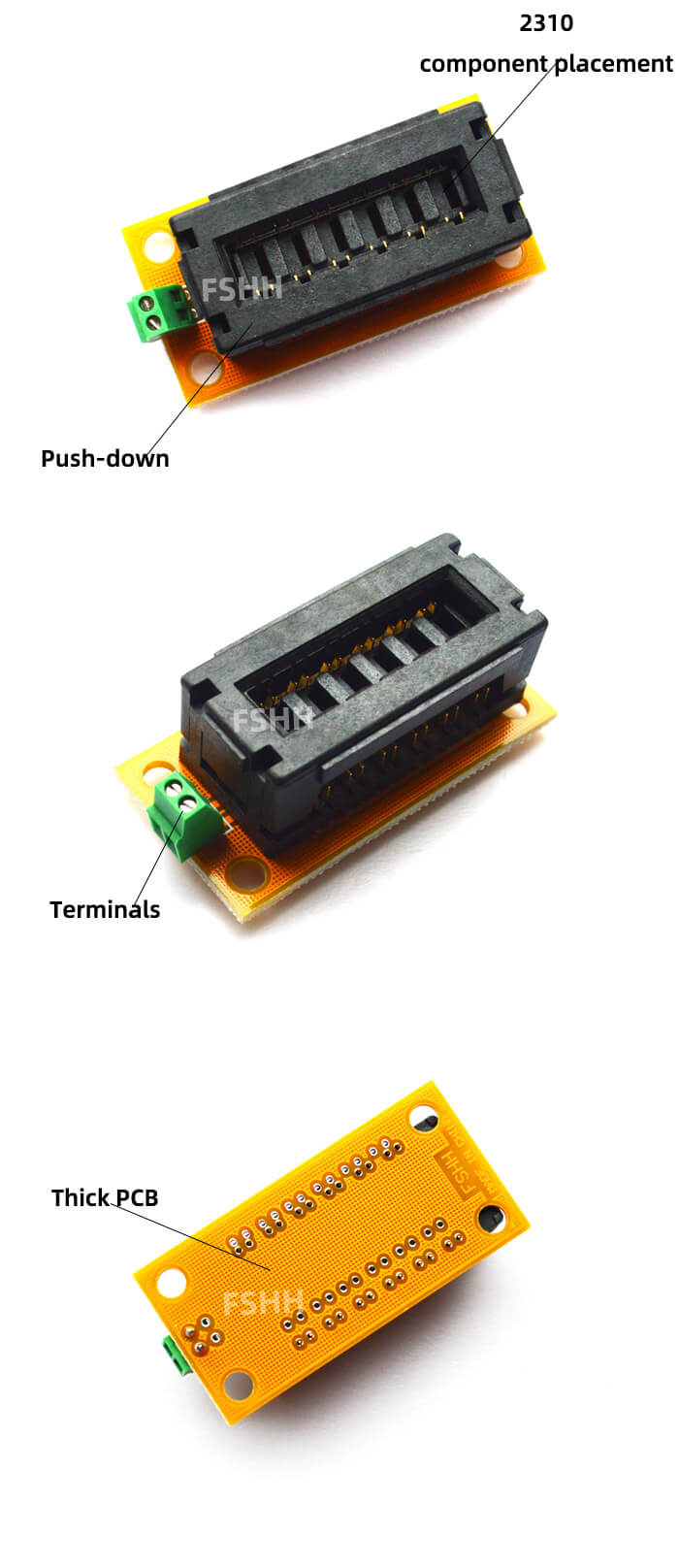 2310 SMT Capacitance Test Socket Chip Capacitors Test Seat With PCB ...