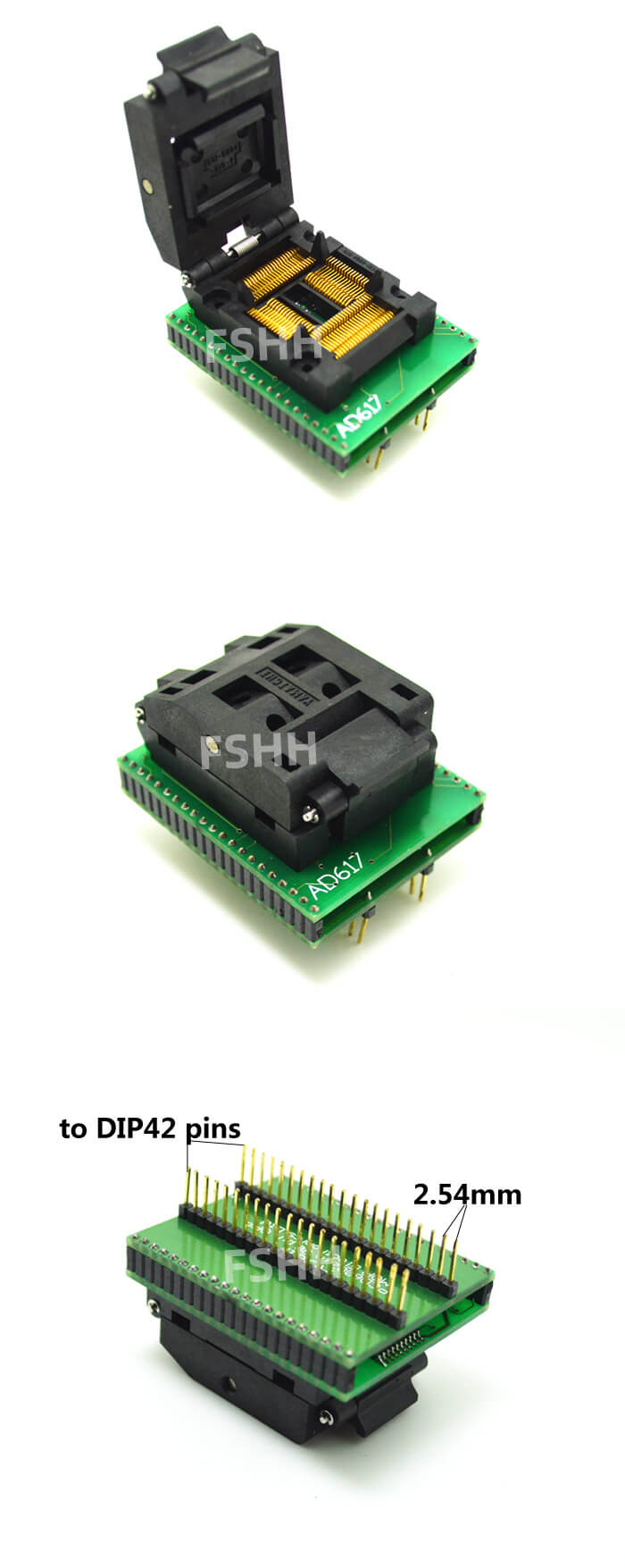 AD617 Programmer Adapter QFP80 To DIP42 Adapter/IC SOCKET/IC Test ...