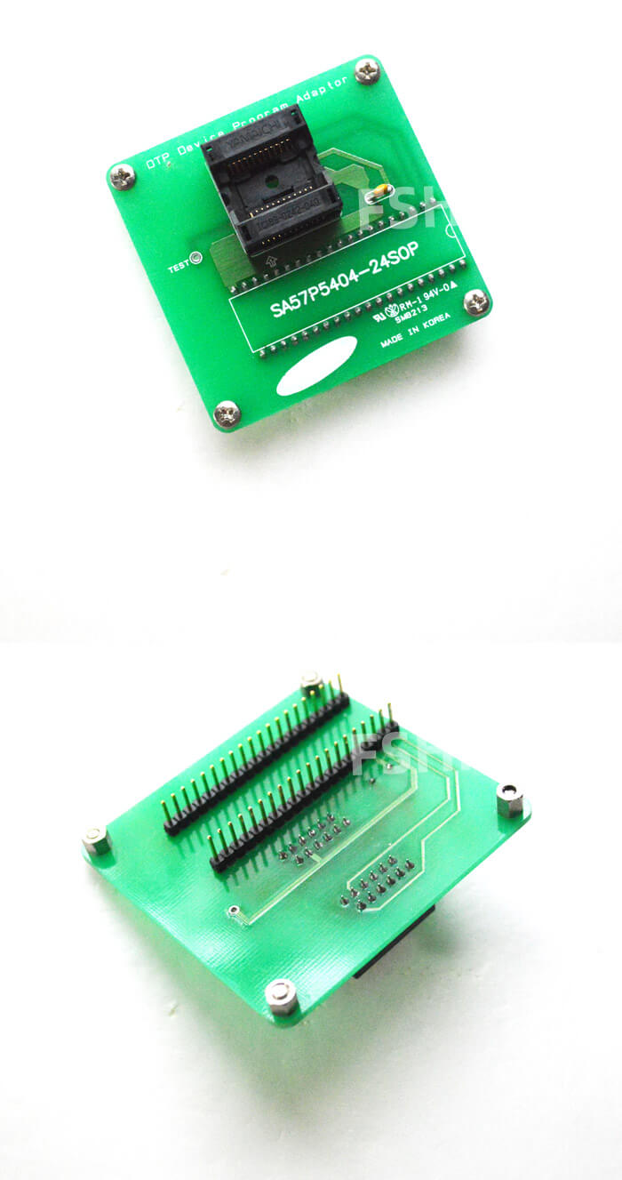 SA57P5404-24SOP Programmer Adapter IC189-0242-040 Test Socket SOP24 ...