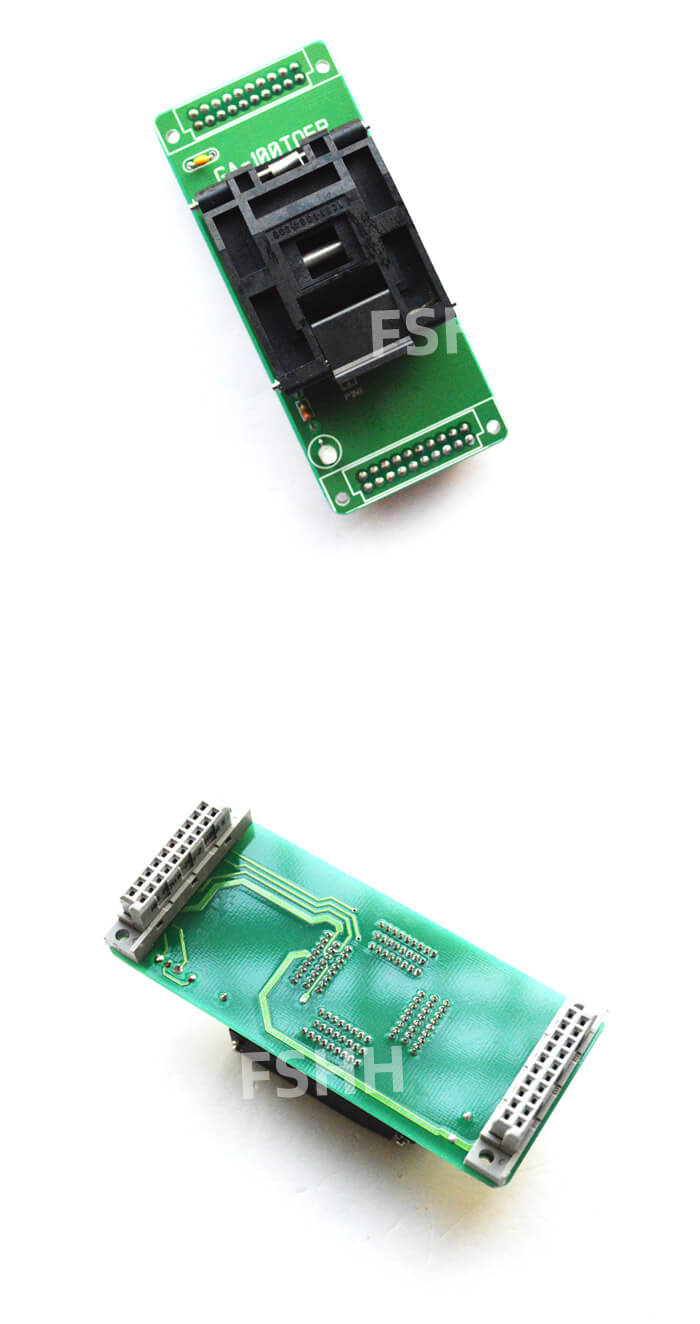 GA-100TQFP Programmer Adapter IC51-1004-809 QFP100 Adapter IC Test ...