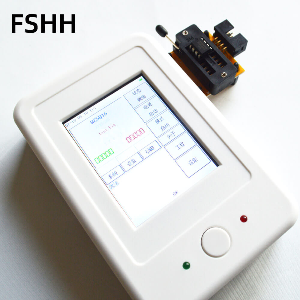 CH2018 Color Screen Offline Programmer SPI Programmer 24/25/93EEPROM ...