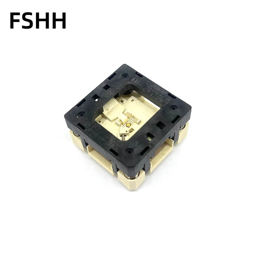 Open Top QFN24 Test Socket DFN24 MLF24 WSON24 Adapter 4x4mm 5x5mm 0.5mm ...