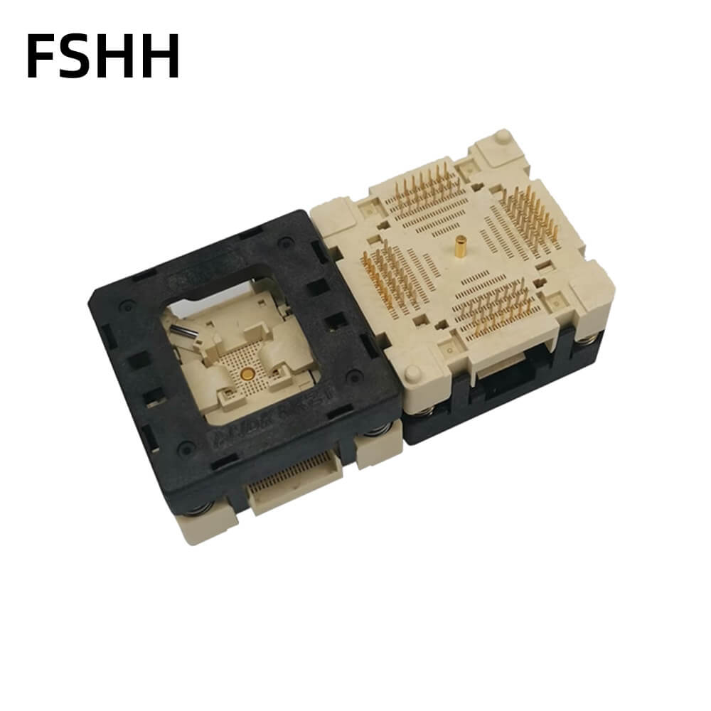 Open Top QFN88 Test Socket DFN88 MLF88 WSON88 Adapter 9x9mm 0.35mm ...