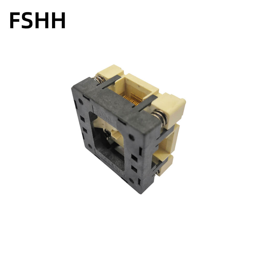 Open Top QFN48 Test Socket DFN48 MLF48 WSON48 Adapter 7x7mm 0.5mm Pitch ...