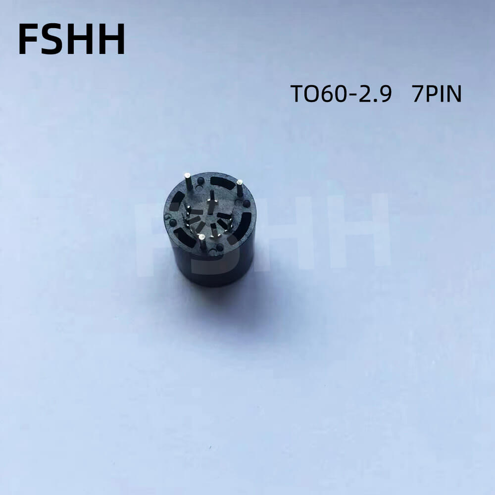 TO60 7pin 8pin 9pin 2.6mm 2.9mm Pitch Crystal Transistor Test Socket ...