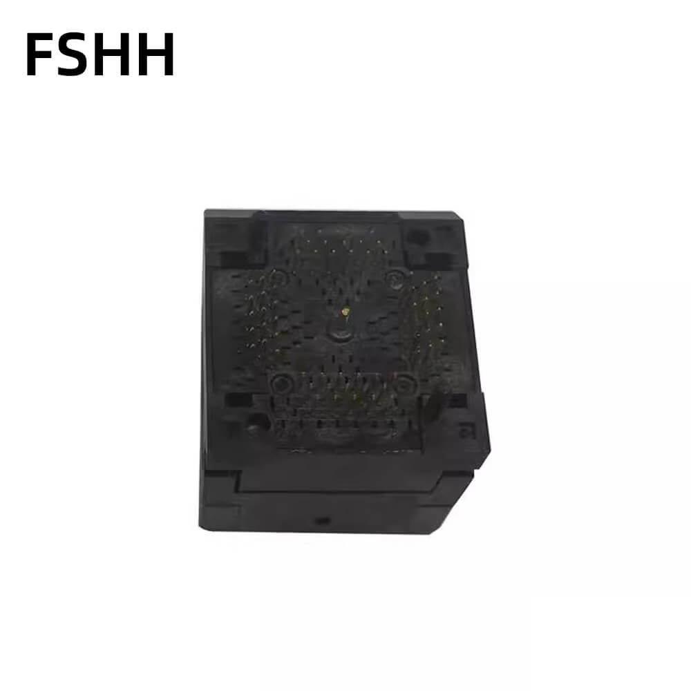 Clamshell QFN64 IC Test Socket WSON64 DFN64 MLF64 Programmer Adapter ...