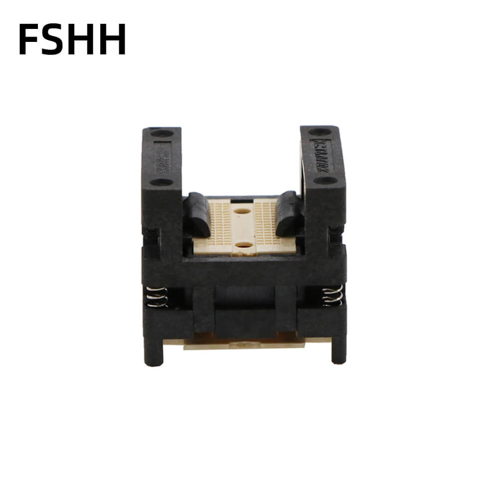 Open Top BGA96 Test Socket Adapter DDR Chip Test Socket 13x7.5mm 0.8mm ...