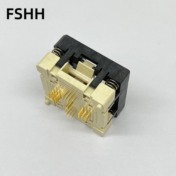 QFN40 Test Socket DFN40 MLF40 WSON40 Adapter Size 6x6mm 0.5mm Pitch ...