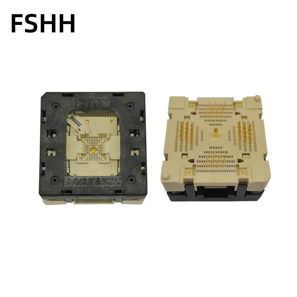 Open Top QFN48 Test Socket DFN48 MLF48 WSON48 Adapter 7x7mm 0.5mm Pitch ...