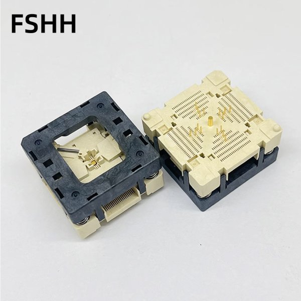 Open Top QFN16 Test Socket DFN16 MLF16 WSON16 Adapter 3x3mm 0.5mm Pitch ...