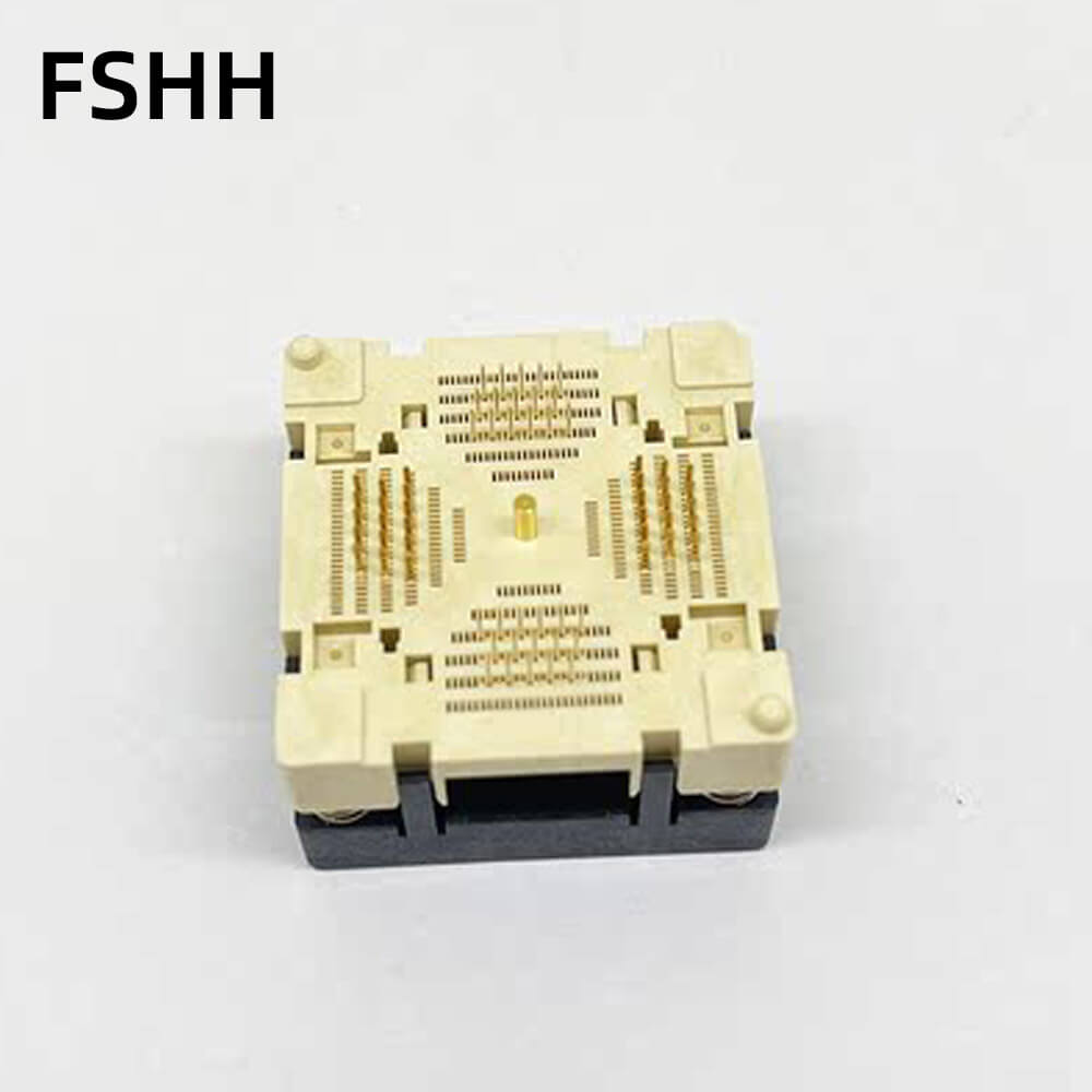 Open Top QFN64 Test Socket DFN64 MLF64 WSON64 Adapter 7x7mm 0.35mm ...