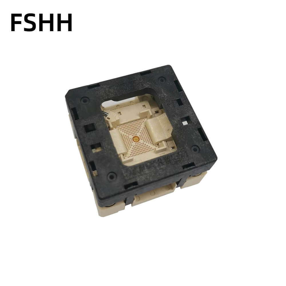 Open Top QFN88 Test Socket DFN88 MLF88 WSON88 Adapter 9x9mm 0.35mm ...