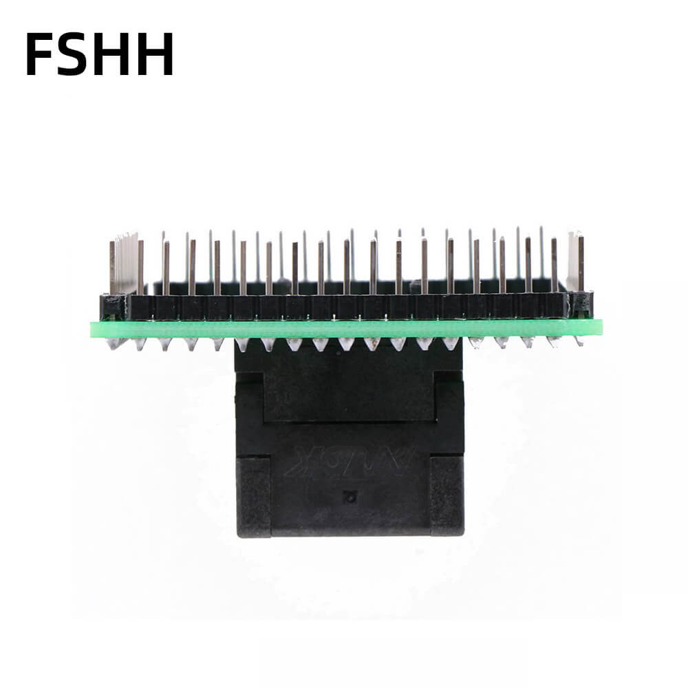 Clamshell QFN64 IC Test Socket WSON64 DFN64 MLF64 Programmer Adapter ...