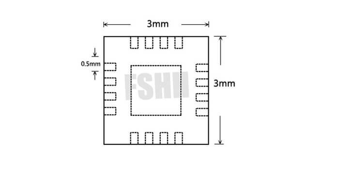 Open Top QFN16 Test Socket DFN16 MLF16 WSON16 Adapter 3x3mm 0.5mm Pitch ...