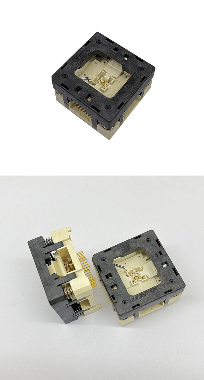 QFN40 Test Socket DFN40 MLF40 WSON40 Adapter Size 6x6mm 0.5mm Pitch ...