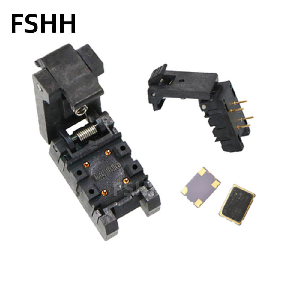 7050 Crystal Test Aging Socket 7050-4pin SMT Crystal Oscillator Test ...