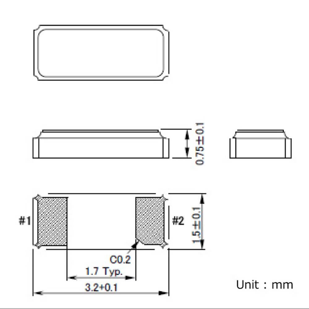 3215 Crystal Test Aging Socket 3215-2pin SMT Crystal Oscillator Test ...