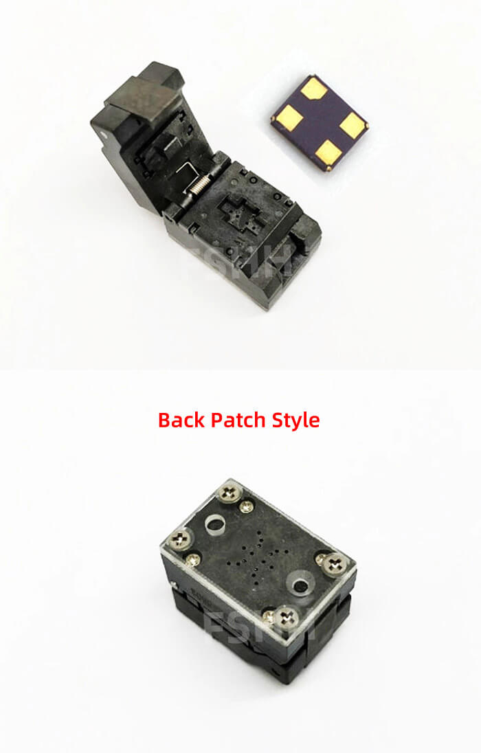 3225 Crystal Test Aging Socket 3225-4pin SMT Crystal Oscillator Test ...