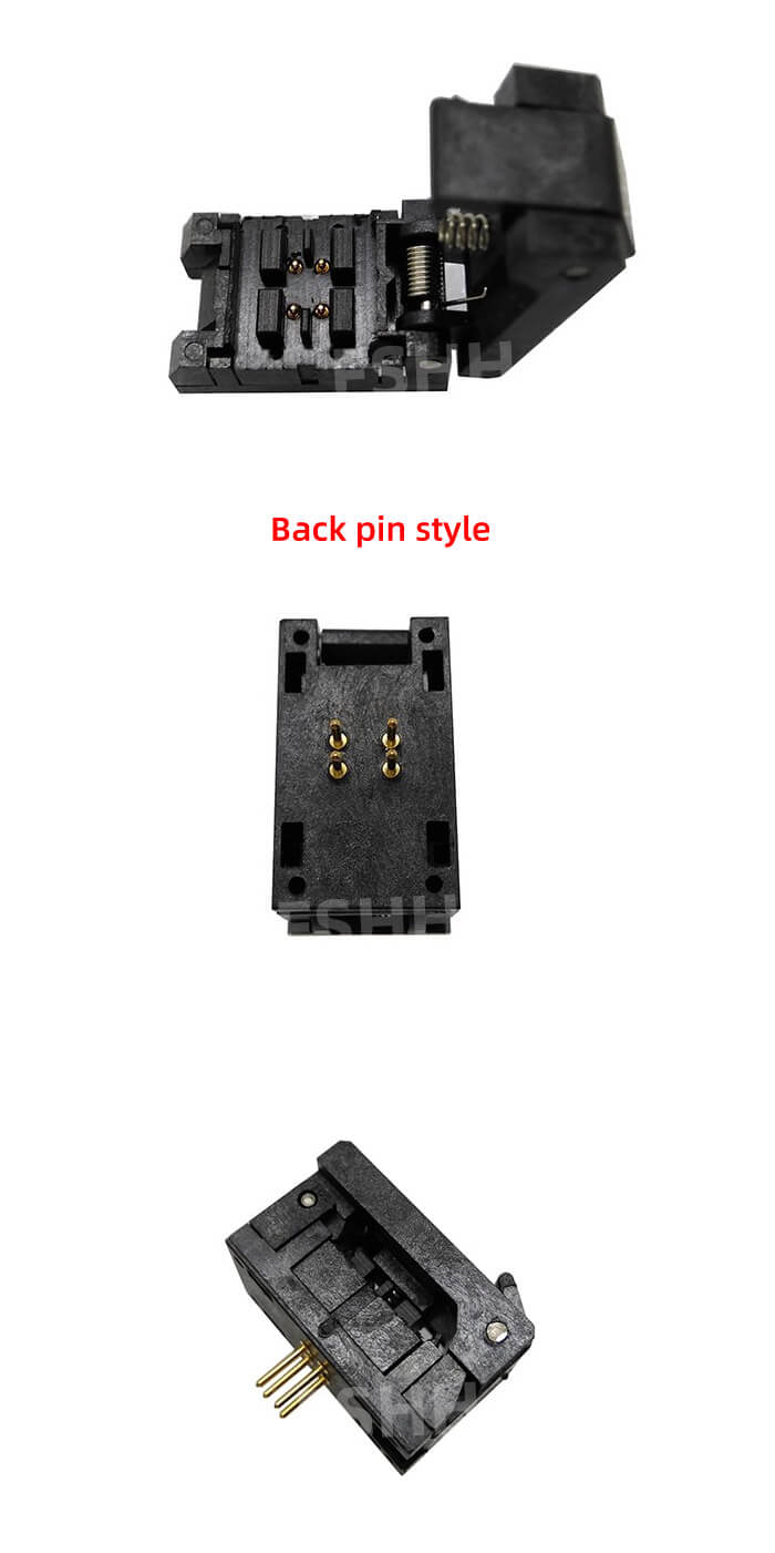 3225 Crystal Test Aging Socket 3225-4pin SMT Crystal Oscillator Test ...