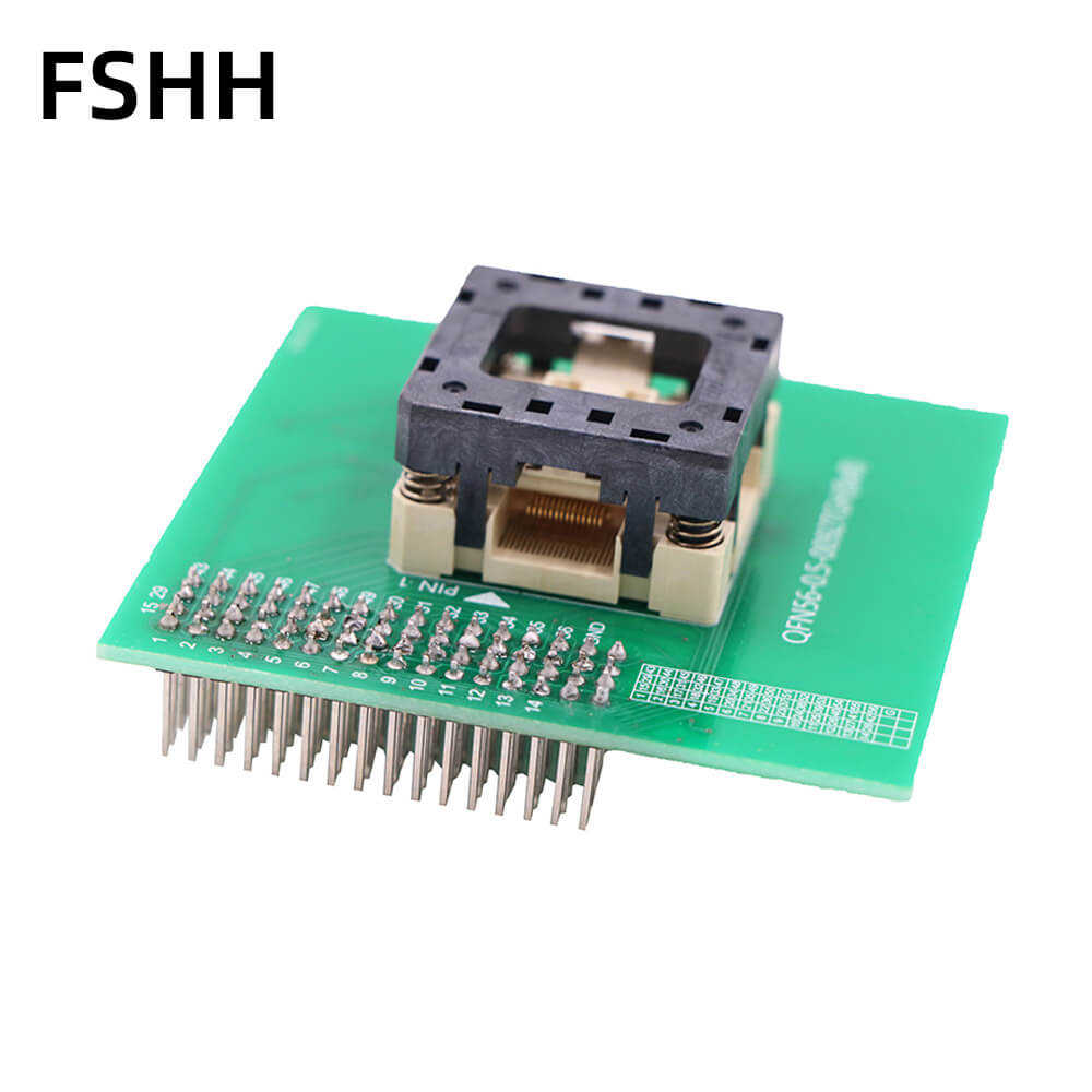 Open Top QFN56 Programmer Adapter 0.5mm Pitch 8x8mm Size WSON56 DFN56 ...