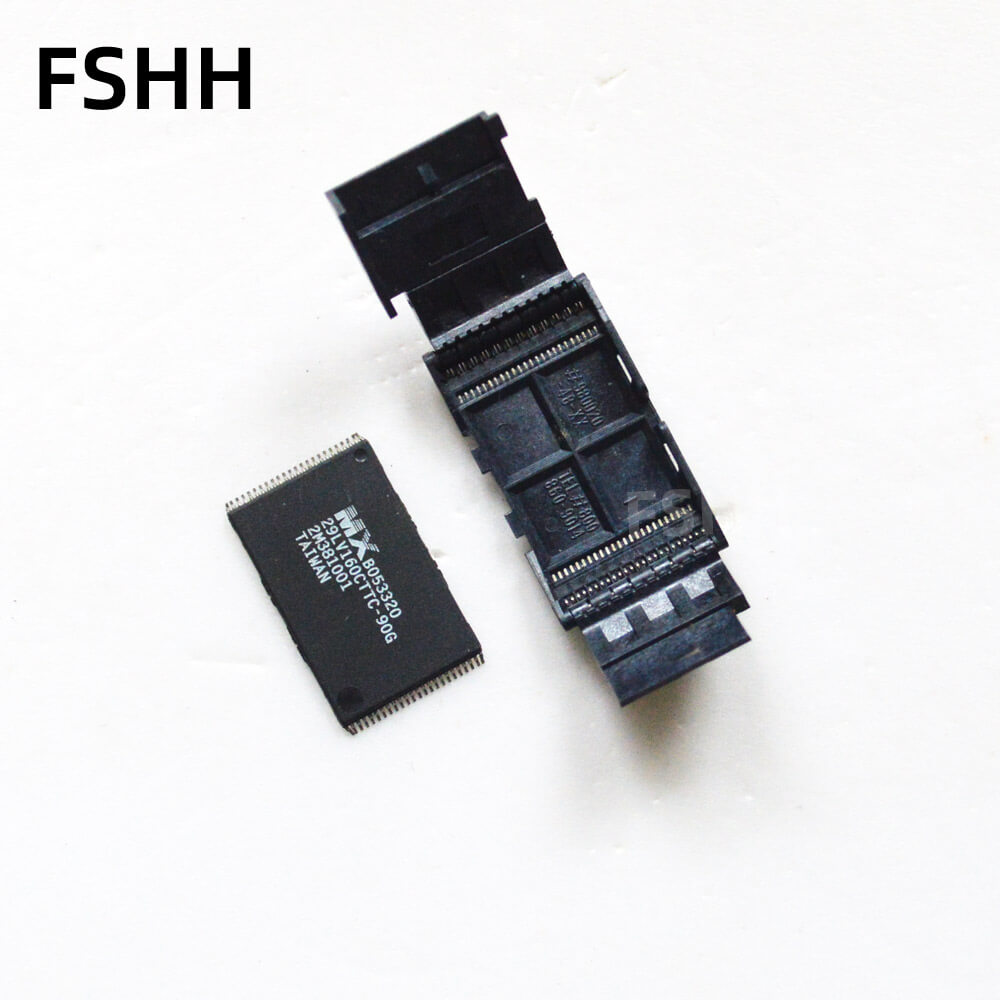 6353P1 980020-40-XX Test Socket TSOP48 TSOP40 TSOP32 Ic Socket SMT SMD ...