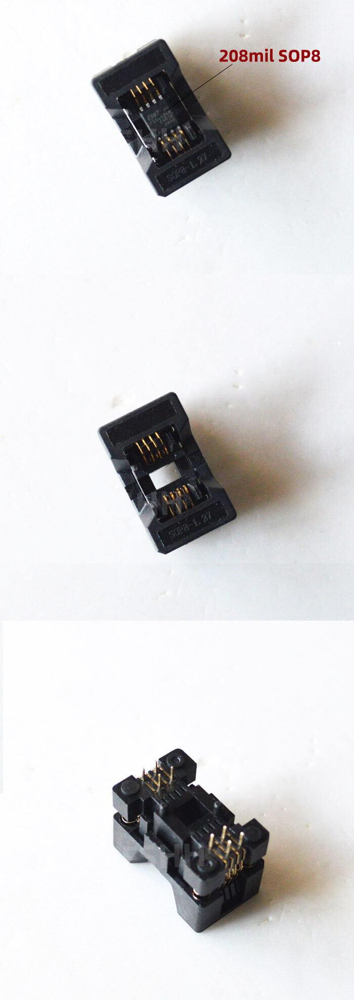 Push-Pull SOP8 Test Socket 208mil Wide Body SOP8 SOIC8 Socket Adapter 1 ...