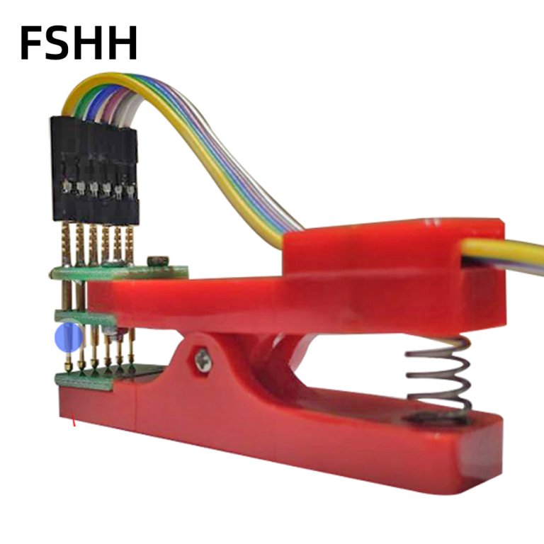 Customized 1.0mm 1mm Pitch Test Stand PCB Clip Clamp Fixture Probe Pogo ...