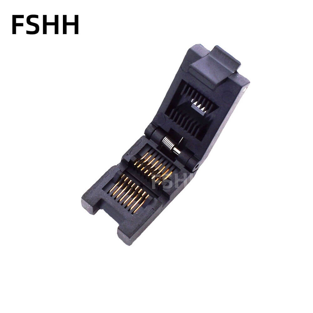 Clamshell ESOP8 ESOP16 Test Socket 150mil SOP8 SOP16 Programmer Adapter ...