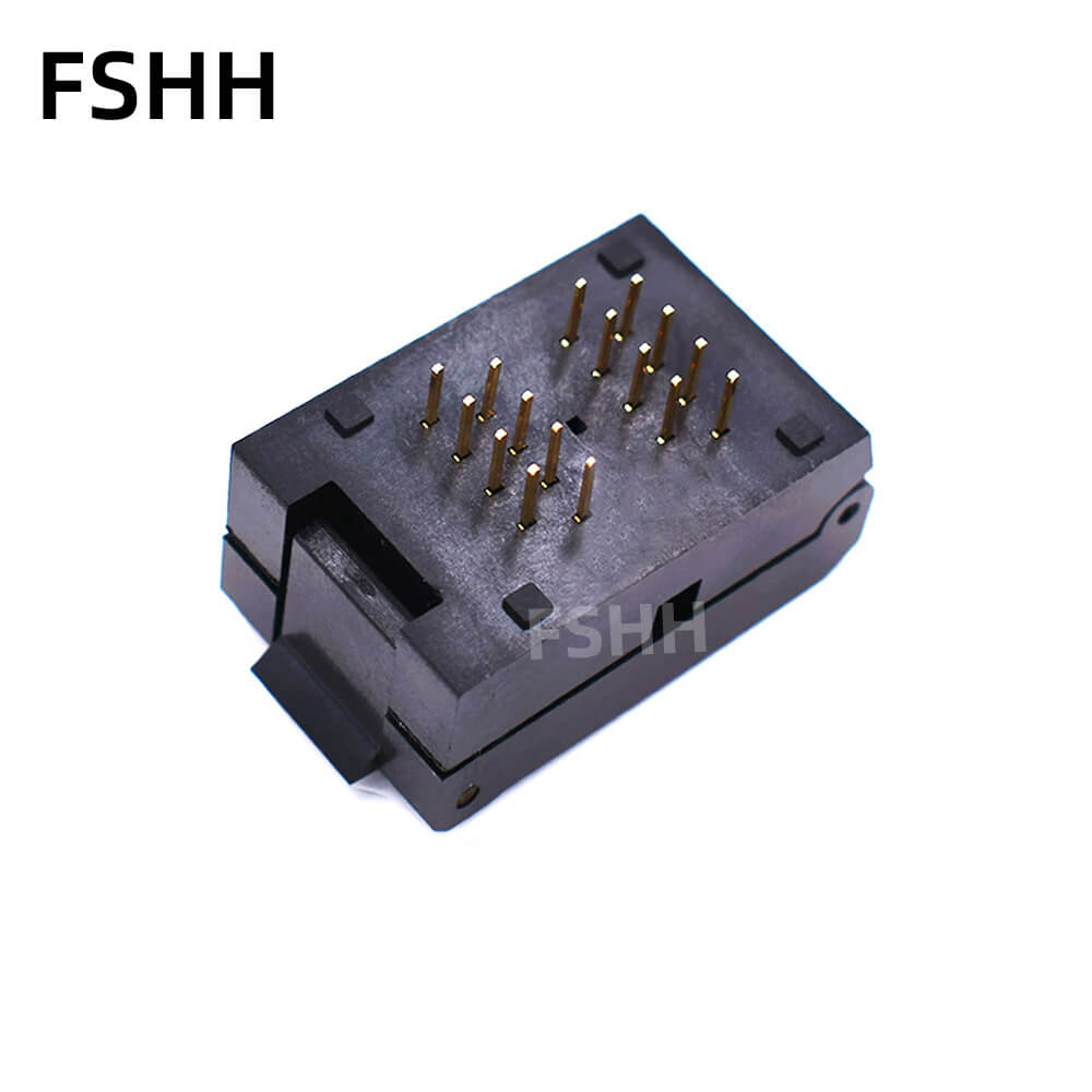 Clamshell ESOP8 ESOP16 Test Socket 150mil SOP8 SOP16 Programmer Adapter ...