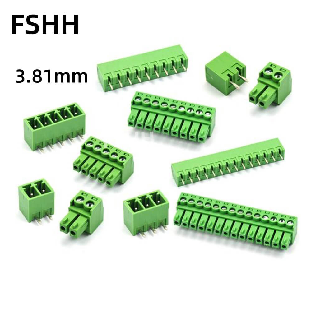 KF2EDG 3.81mm Pull-out Terminal Block PCB Wiring Receptacle 2/3/4/5/6/7 ...