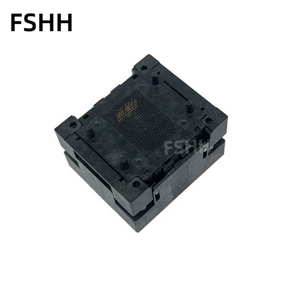 BGA221 Aging Test Socket 38pins 0.5mm Pin Pitch EMCP162 Size 11.5*13mm ...