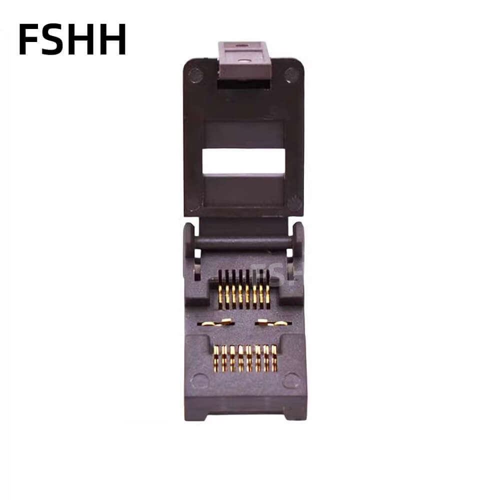 Clamshell TOLL263 TO263-8L Aging Test Socket TO-263-8L 8pin Test Socket ...